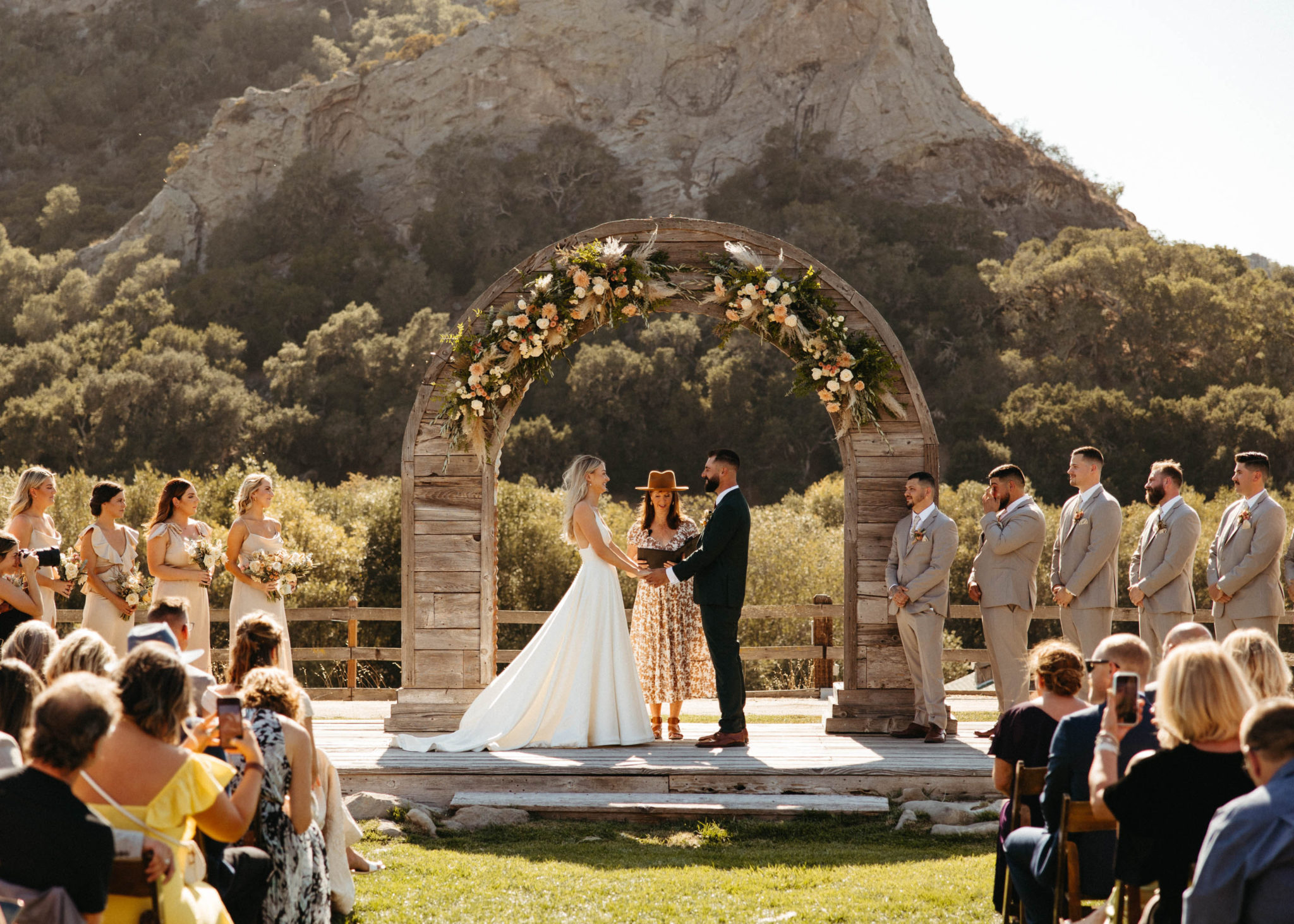Summer Outdoor Ranch Wedding at Holland Ranch in San Luis Obispo, CA ...